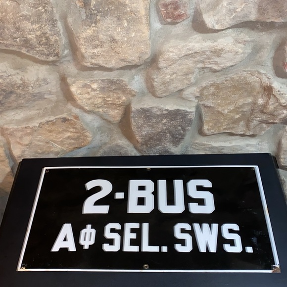 Antique | Other | Antique Porcelain 95s 60s European Bus Sign 10x20 ...